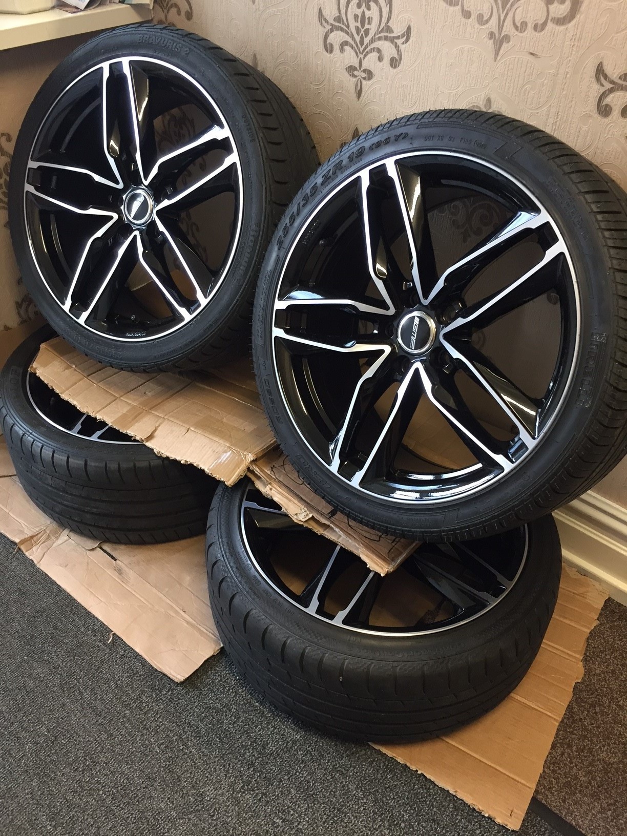 Audi Other Brand New 19" Audi RS6 GMP Italia Atom Alloy Wheels 5x112 ...