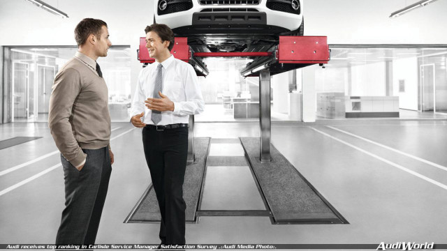 Audi receives top ranking in Carlisle Service Manager Satisfaction ...