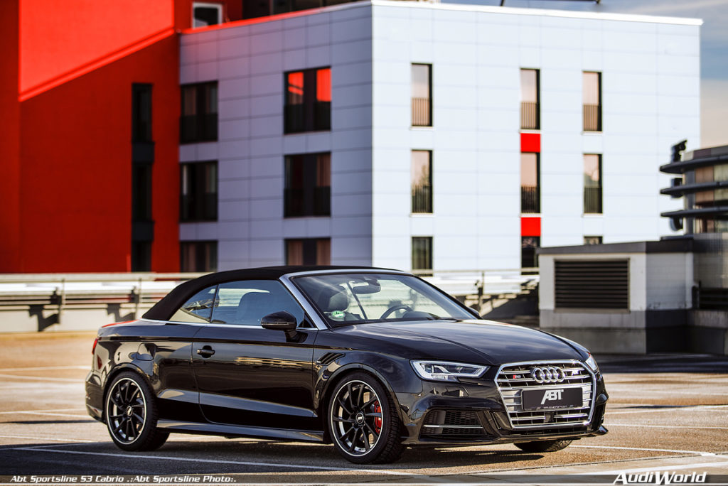 Taking hearts by storm: ABT provides the Audi S3 Cabrio with 400 HP and ...