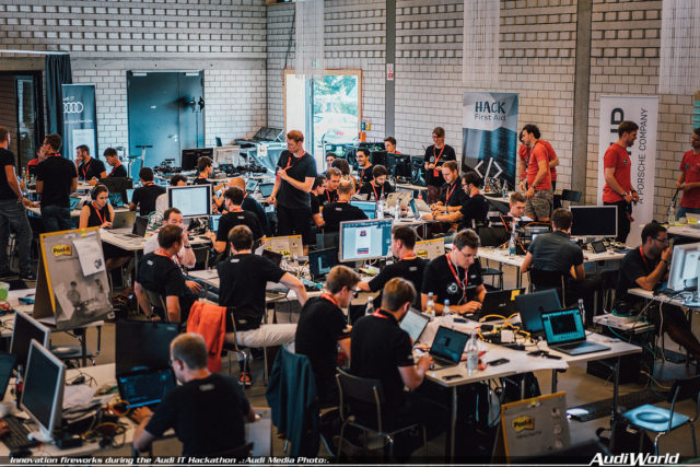 Innovation fireworks during the Audi IT Hackathon - AudiWorld