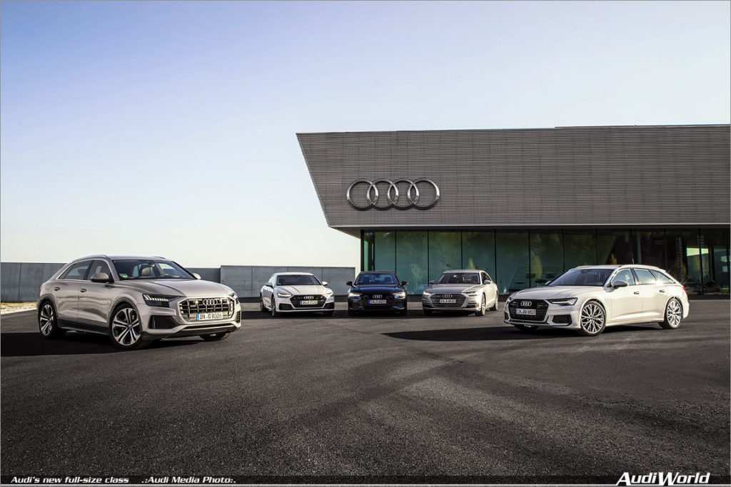 Audi’s new full-size class – with the market introduction of the Q8 now ...